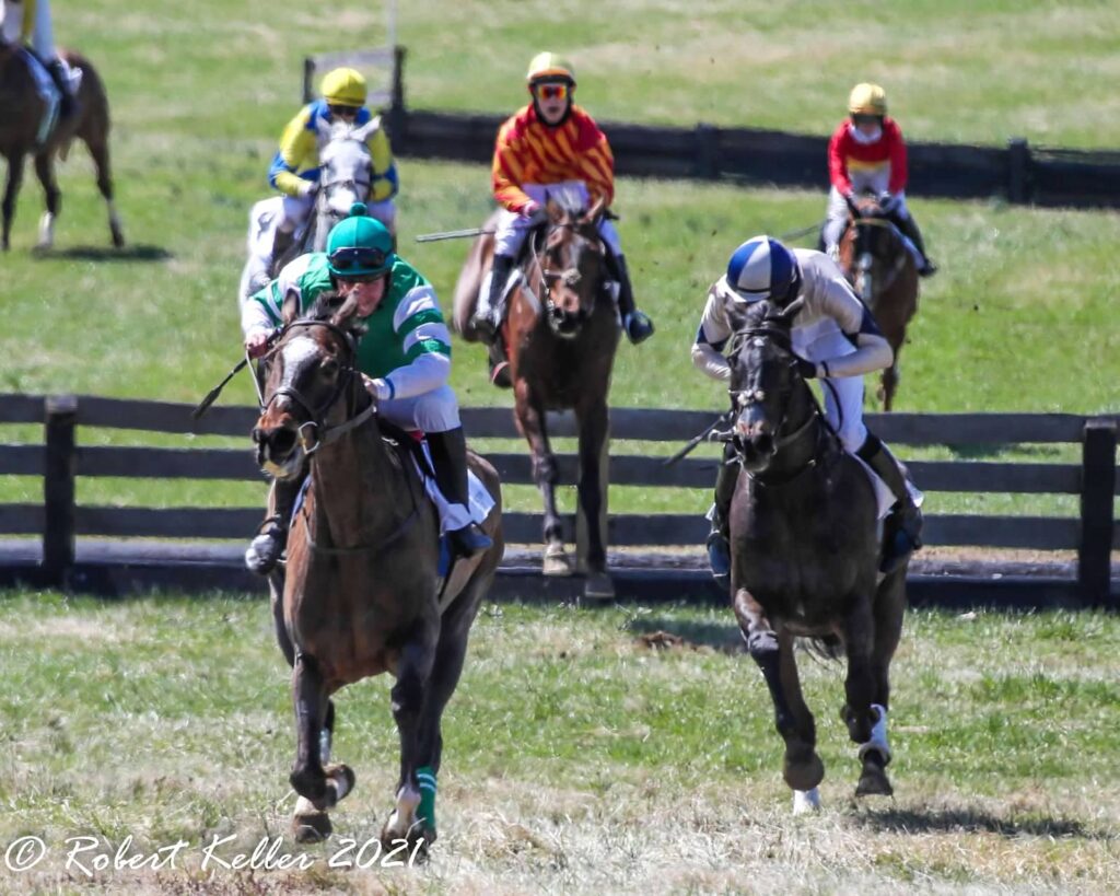 A Four Win Day for Jockey Eddie Keating – Maryland Steeplechase Association